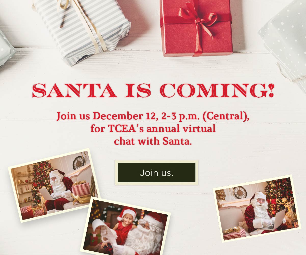 Virtual Chat with Santa - TCEA